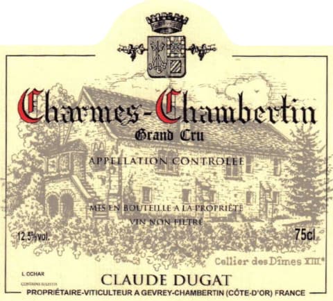 Domaine Claude Dugat Charmes-Chambertin Grand Cru 2018 | Wine.com