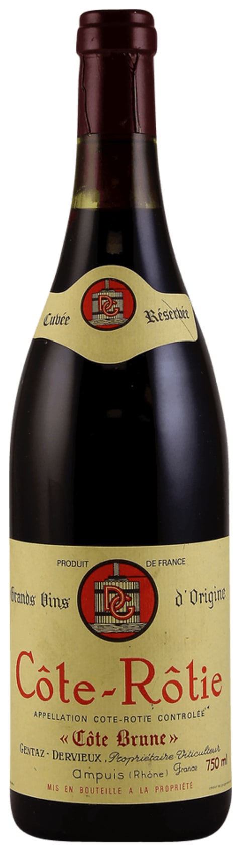 Marius Gentaz-Dervieux Cote Rotie Cote Brune Cuvee Reserve 1985 | Wine.com