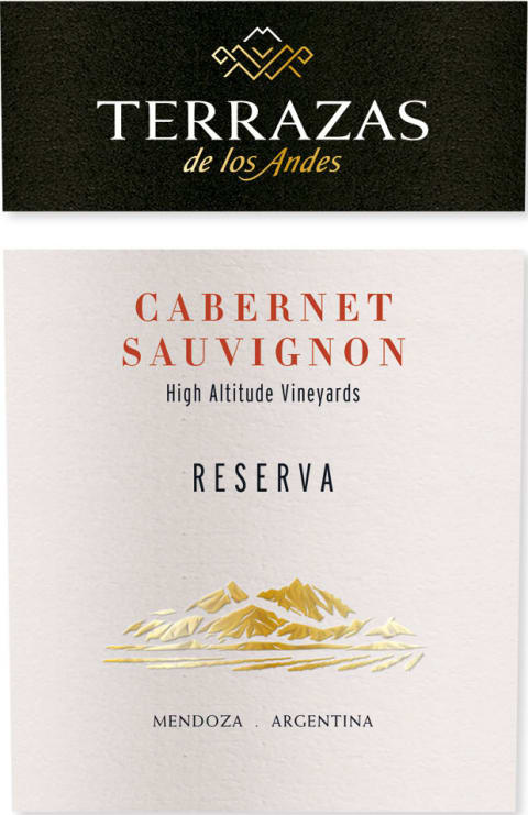 Terrazas de los Andes Reserva Cabernet Sauvignon 2016 | Wine.com