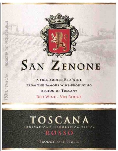 San Zenone Toscana Rosso 2015 | Wine.com
