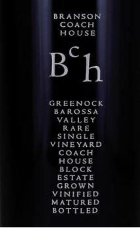 Branson Coach House Coach House Block Rare Single Vineyard Shiraz 2002 ...