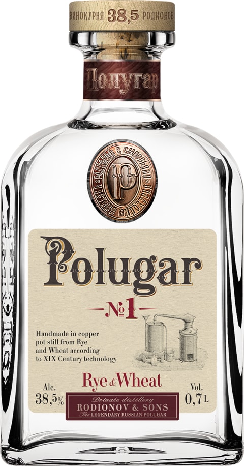 Polugar No. 1 Rye & Wheat Vodka | Wine.com