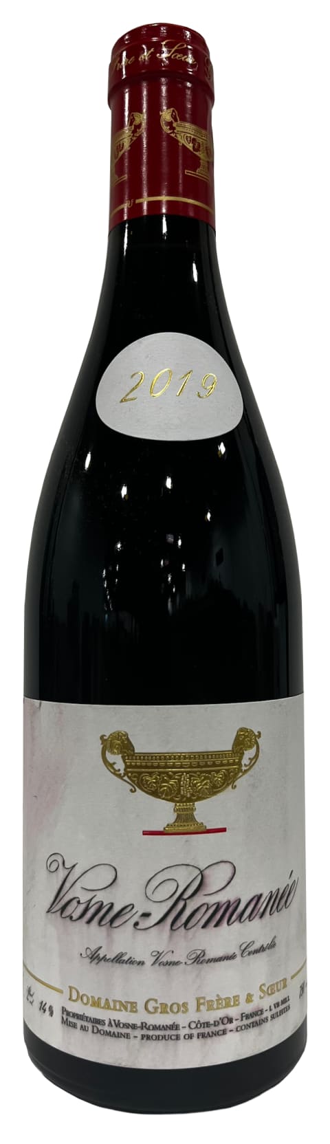 Domaine Gros Frere et Soeur Vosne-Romanee (Ink-stained label) 2019 ...