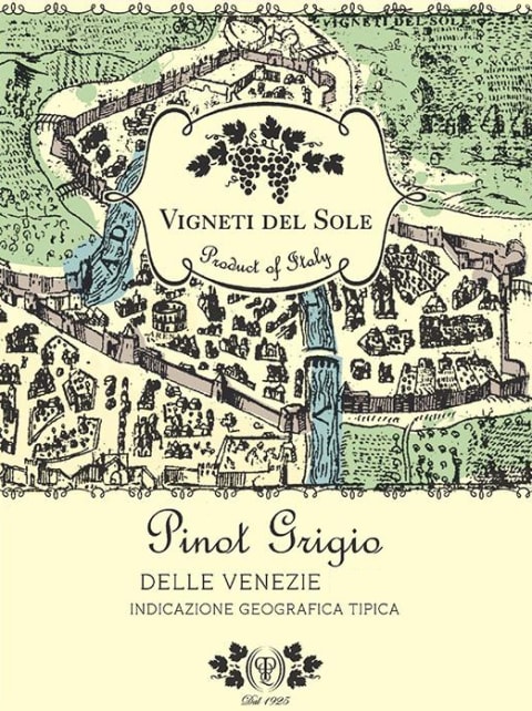 Vigneti del Sole Pinot Grigio delle Venezie 2021 | Wine.com
