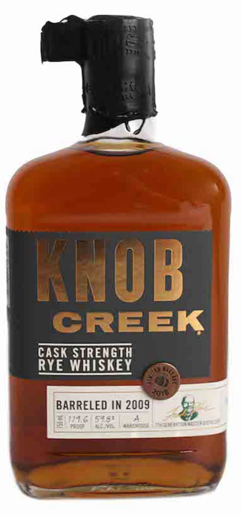 Knob Creek Cask Strength Kentucky Straight Rye Whiskey | Wine.com