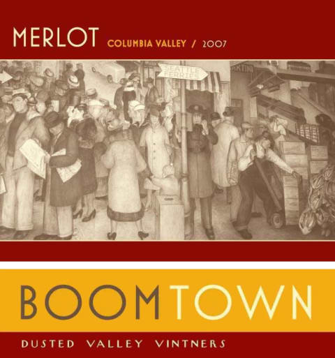 Boomtown by Dusted Valley Merlot 2007 | Wine.com