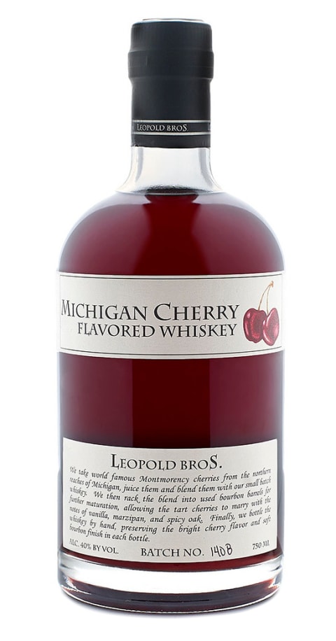 Leopold Bros. Michigan Cherry Flavored Whiskey | Wine.com