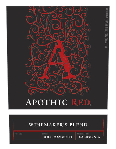 Apothic Red Blend 2021 | Wine.com