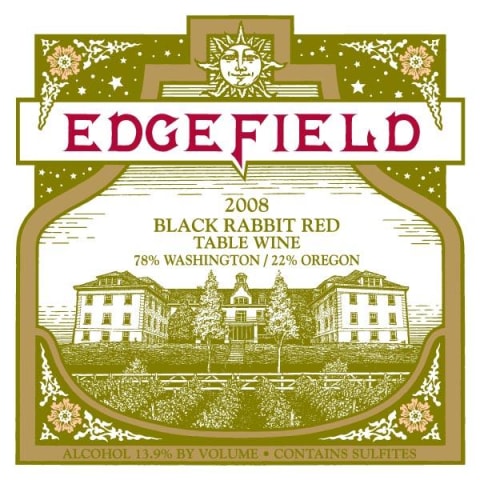 Edgefield Winery Black Rabbit Red 2008 | Wine.com