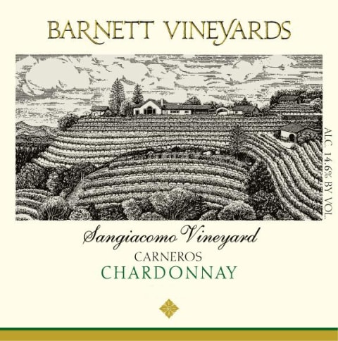 Barnett Vineyards Sangiacomo Vineyard Chardonnay 2021 | Wine.com