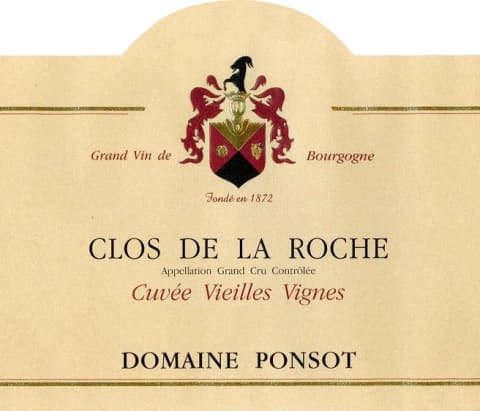 Domaine Ponsot Clos de la Roche Grand Cru Vieilles Vignes 2016 | Wine.com