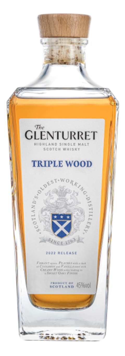 Glenturret Triple Wood Single Malt Scotch Whiskey (2022 Release) | Wine.com