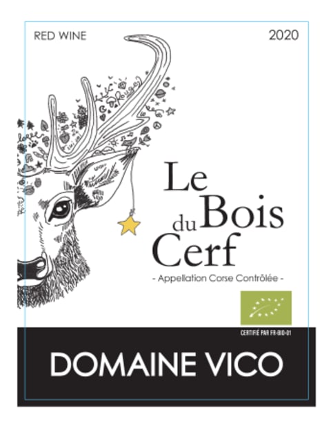 Domaine Vico Le Bois du Cerf Rouge 2020 | Wine.com