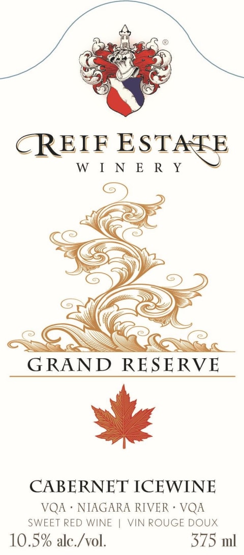 Reif Estate Winery Grand Reserve Cabernet Icewine 2019 | Wine.com