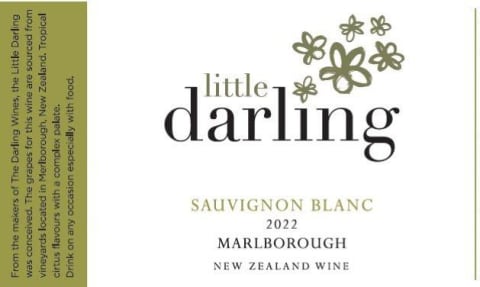 The Darling Wines Little Darling Sauvignon Blanc 2022 | Wine.com