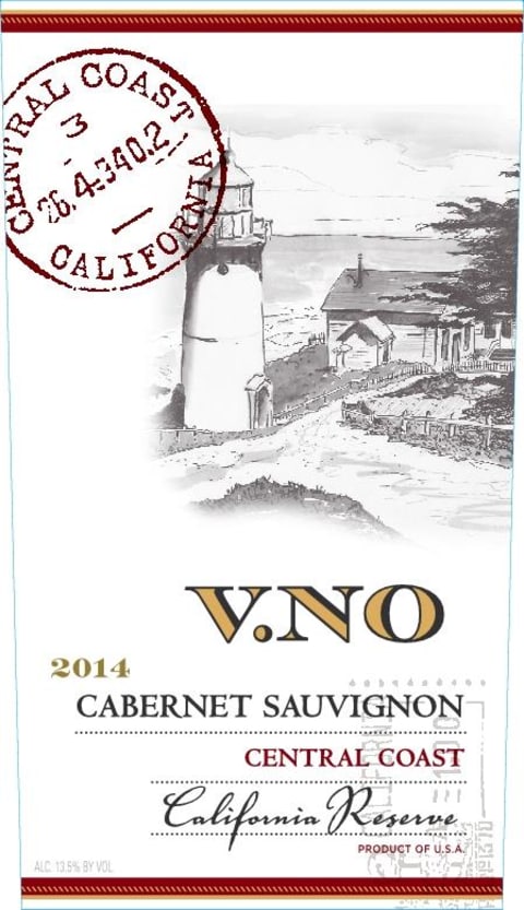 VNO Wines Central Coast Reserve Cabernet Sauvignon 2014 | Wine.com