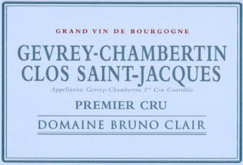Bruno Clair Gevrey-Chambertin Clos Saint-Jacques 2020 | Wine.com
