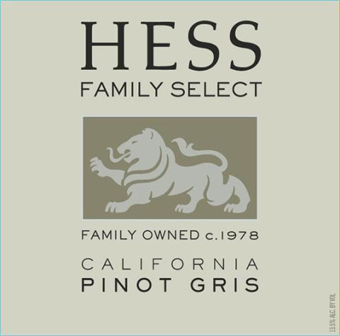 Hess Select Pinot Gris 2019 | Wine.com