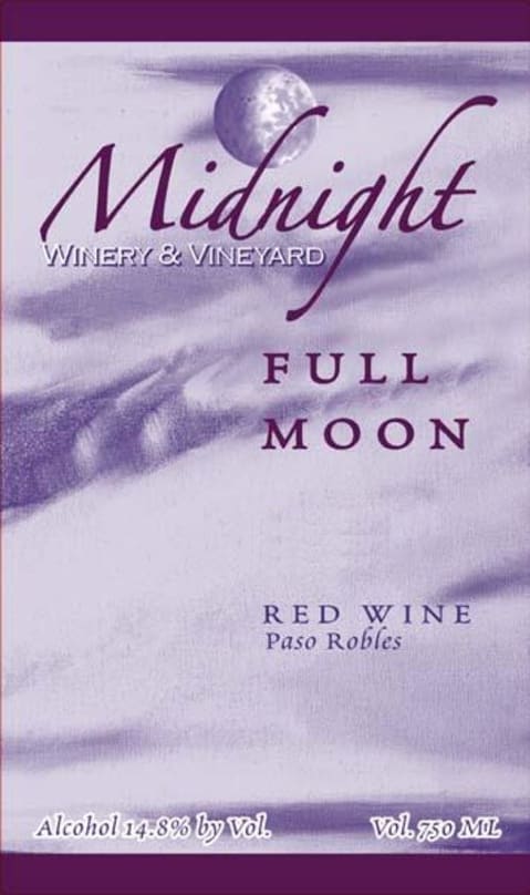 Midnight Cellars Winery Full Moon Red 2018 | Wine.com