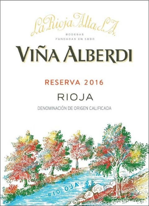 La Rioja Alta Vina Alberdi Reserva Tinto (375ML half-bottle) 2016 ...