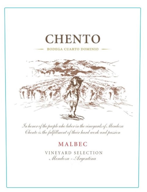 Bodega Cuarto Dominio Chento Malbec 2018 | Wine.com