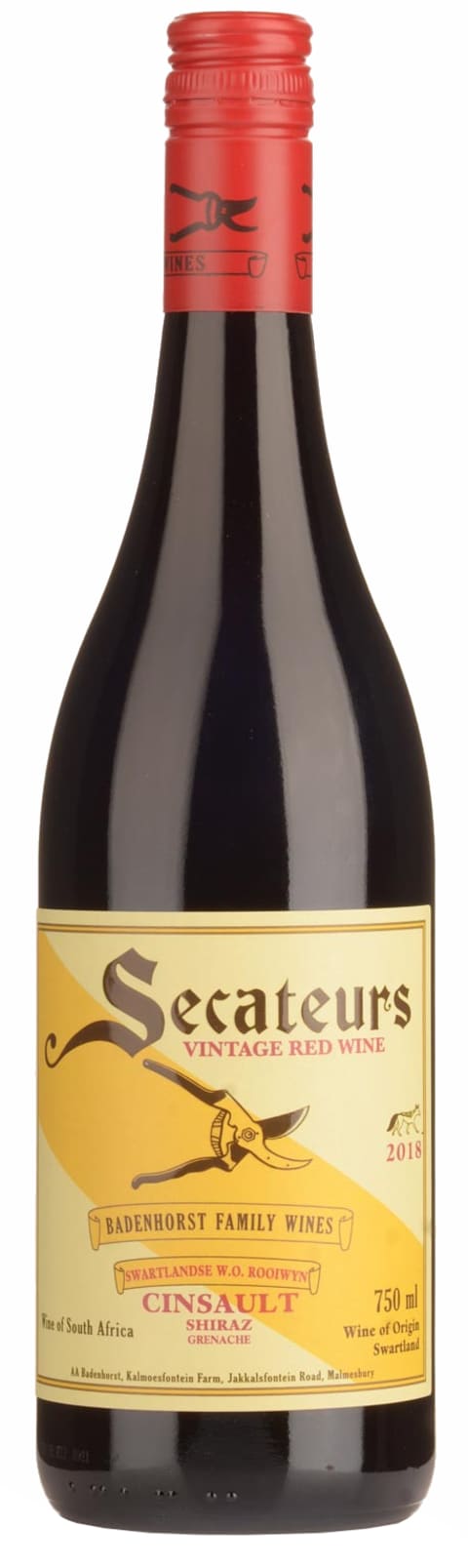 Badenhorst Secateurs Red Blend 2018 | Wine.com