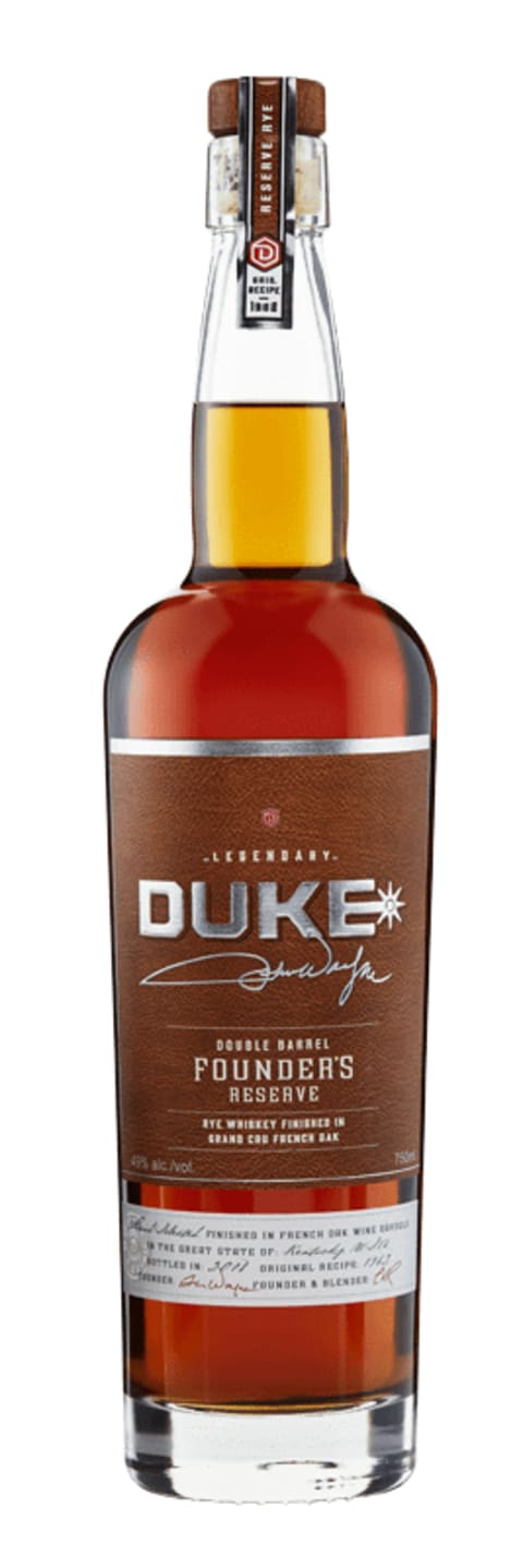 Duke Founders Reserve Double Barrel Rye Whiskey | Wine.com