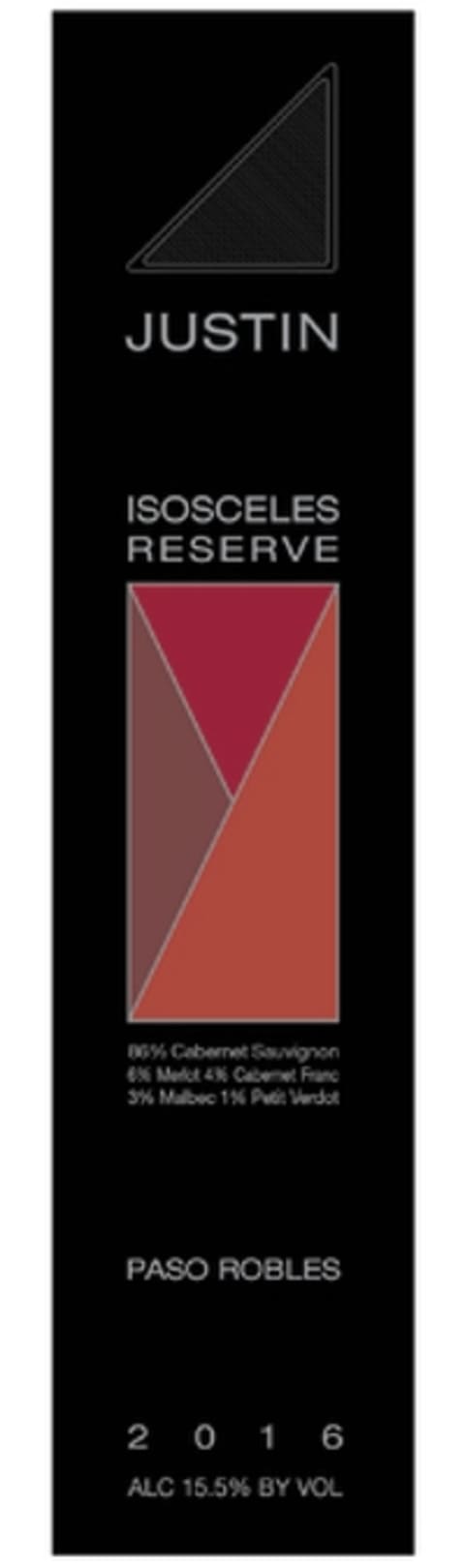 Justin Isosceles Reserve 2016 | Wine.com