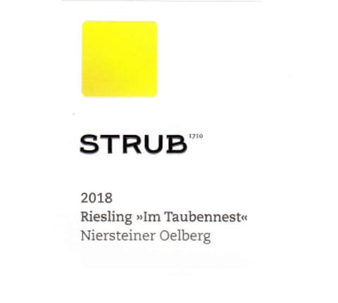 Strub Niersteiner Oelberg Im Taubennest Riesling Trocken 2018 | Wine.com