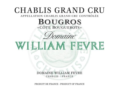 William Fevre Chablis Bougros Cote Bouguerots Grand Cru 2020 | Wine.com