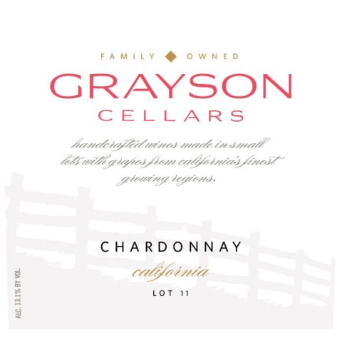 Grayson Cellars Chardonnay 2021 | Wine.com