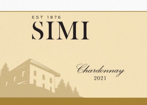Simi California Chardonnay (375ML half-bottle) 2021 | Wine.com