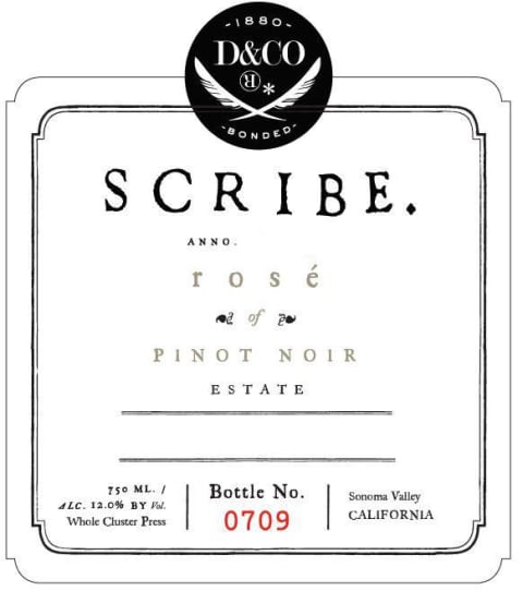 Scribe Rose of Pinot Noir 2021 | Wine.com