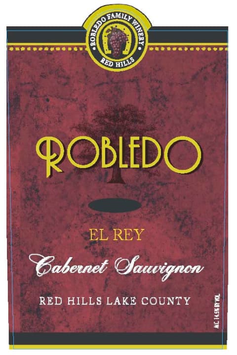 Robledo Family Winery El Rey Cabernet Sauvignon 2010 | Wine.com