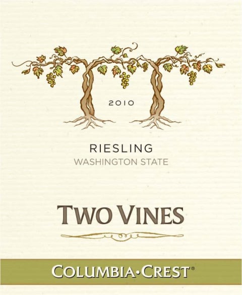 Two Vines Riesling 2010 | Wine.com