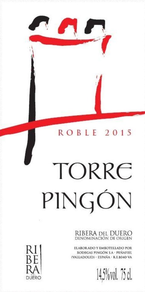Bodegas Pingon Torre Pingon Roble 2015 | Wine.com