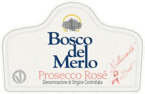 Bosco Del Merlo Prosecco Rose 2021 | Wine.com