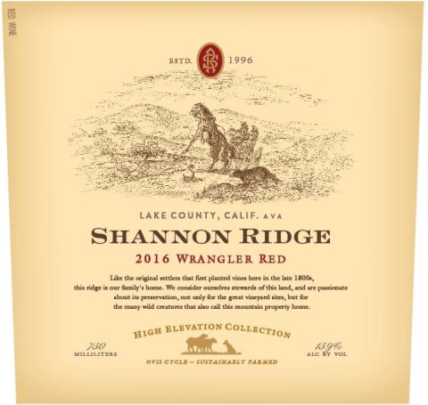 Shannon Ridge Wrangler Red 2016 | Wine.com