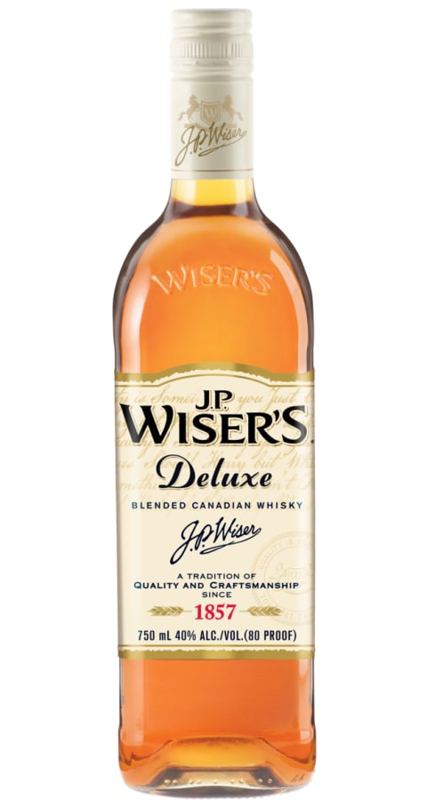 JP Wiser's Deluxe Canadian Rye Whisky (1 Liter) | Wine.com