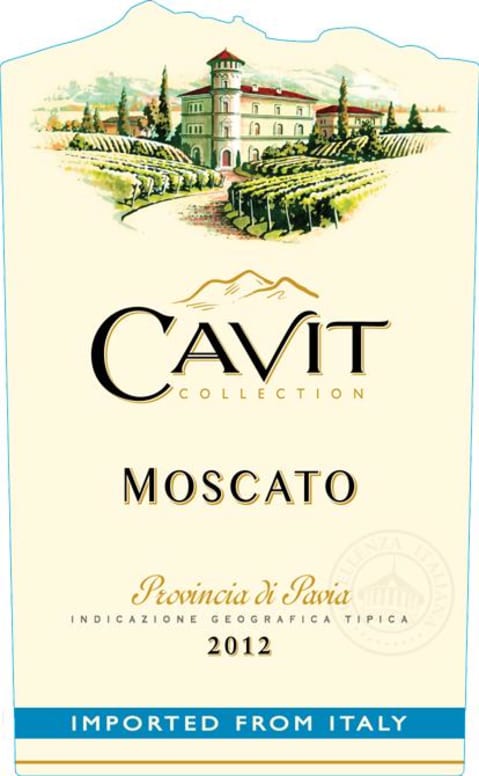 Cavit Provincia di Pavia Moscato 2012 | Wine.com