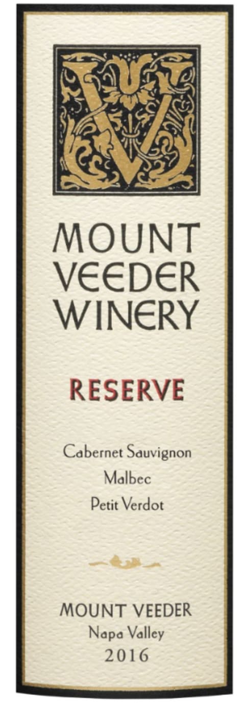Mount Veeder Winery Reserve Red 2016 | Wine.com