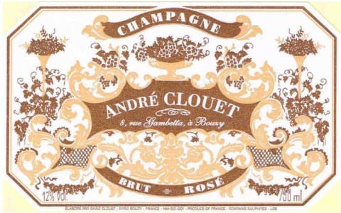 Champagne Andre Clouet Brut Rose No. 3 | Wine.com