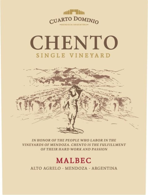 Bodega Cuarto Dominio Chento Malbec 2022 | Wine.com