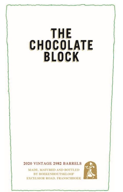 Boekenhoutskloof The Chocolate Block Red Blend 2020 | Wine.com
