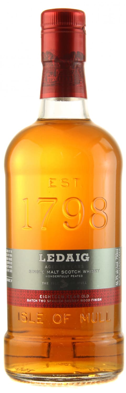 Ledaig 18 Year Sherry Cask Finish Single Malt Scoth Whisky | Wine.com
