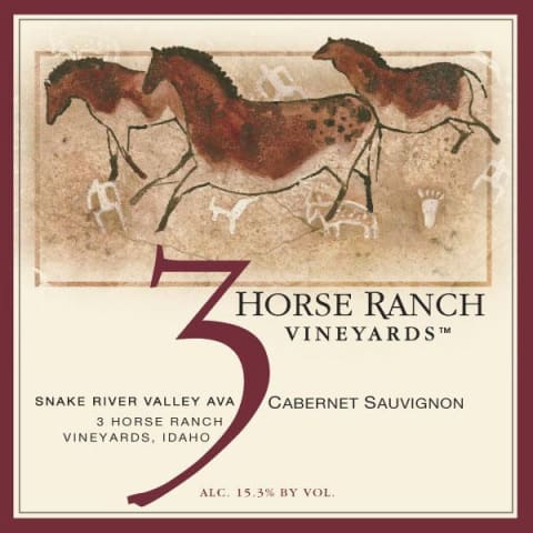 3 Horse Ranch Vineyards Snake River Valley Cabernet Sauvignon 2014 ...
