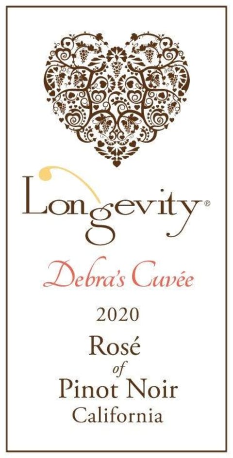Longevity Wines Debra's Cuvee Rose 2020 | Wine.com
