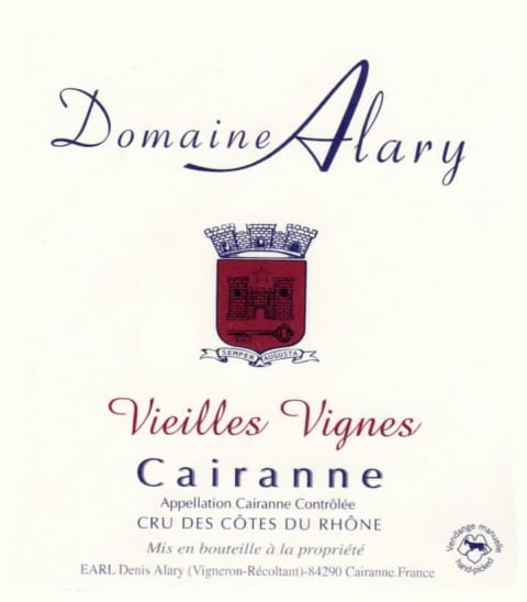 Domaine Alary Cairanne Vieilles Vignes 2018 | Wine.com