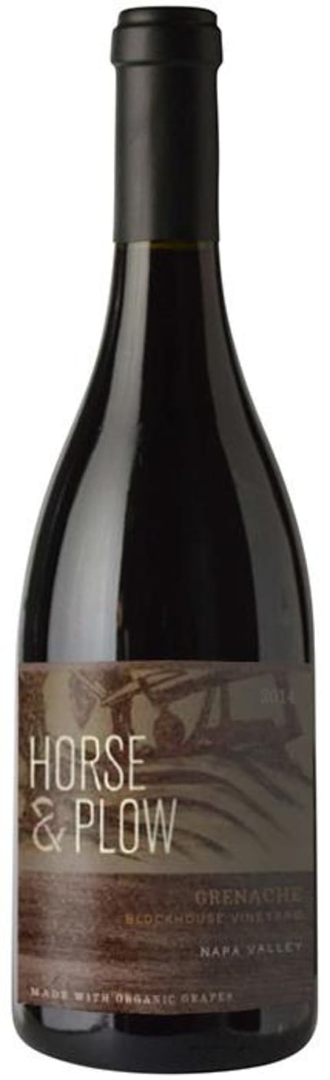 Horse & Plow Winery Blockhouse Vineyard Grenache 2016 | Wine.com