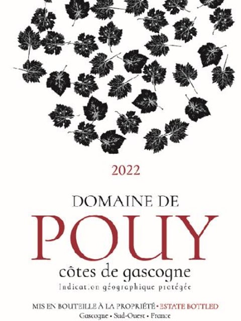 Domaine de Pouy Cotes de Gascogne 2022 | Wine.com